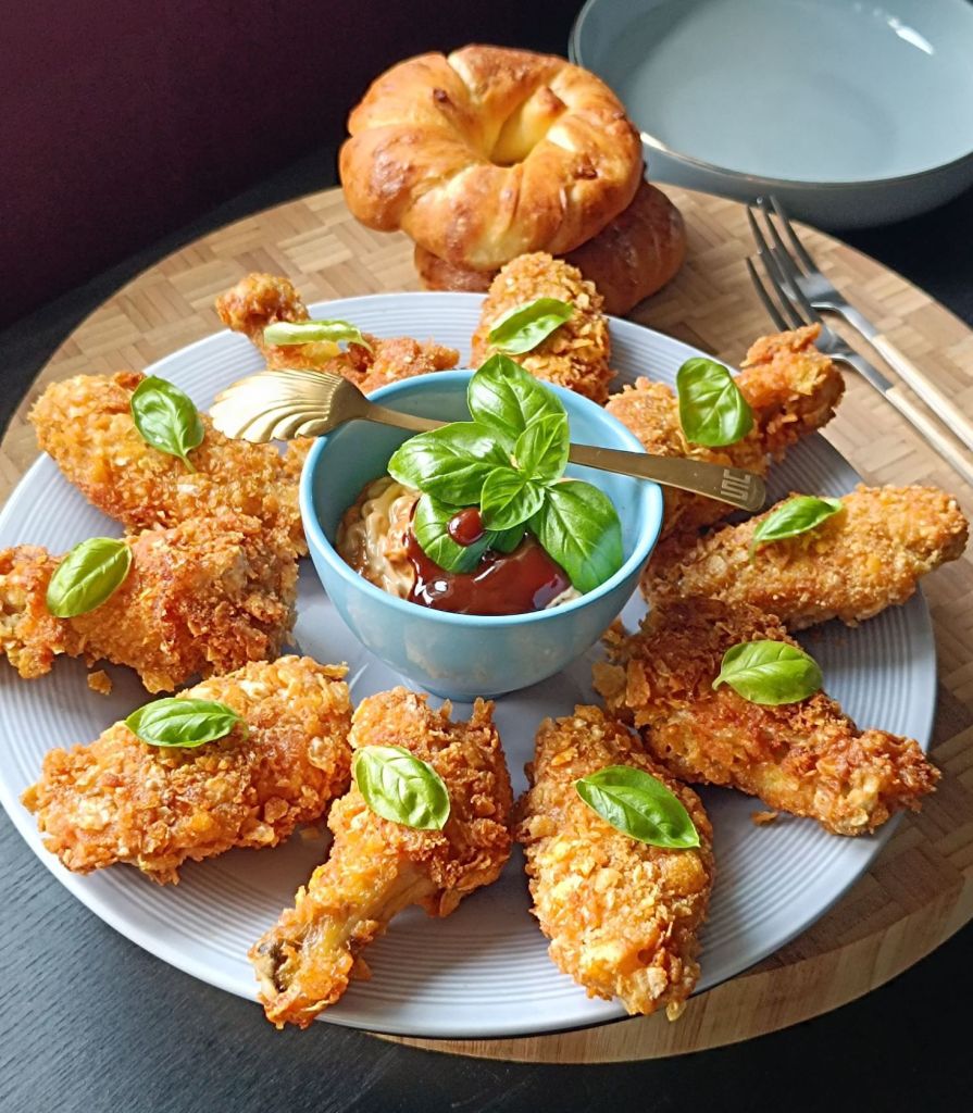 Poulet façon KFC- Hrskava KFC pileća krilca – Mes folies culinaires