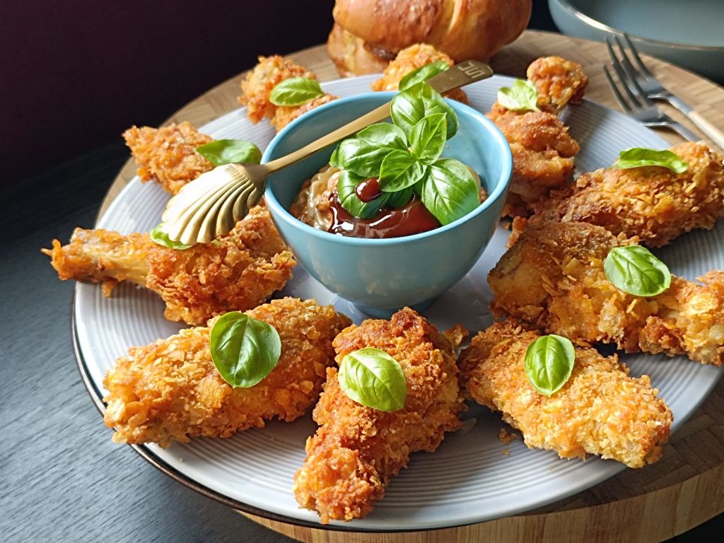 Poulet façon KFC- Hrskava KFC pileća krilca – Mes folies culinaires